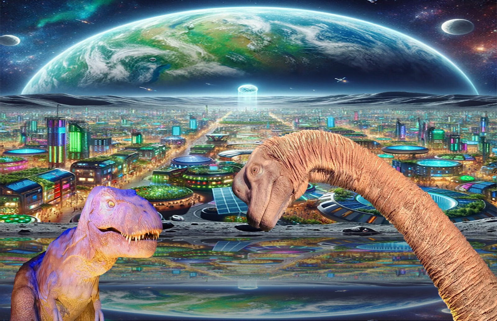 Moon City Dinosaurs * - View Finder Arts